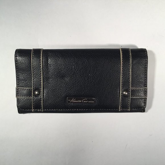Kenneth Cole | Bags | Kenneth Coles Black Wallet | Poshmark
